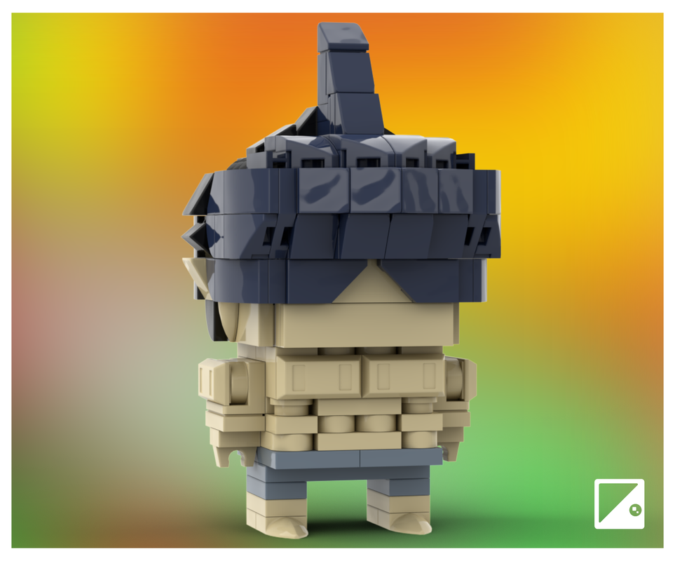 LEGO MOC-247604 Chainsaw Man LEGO Brickheadz MOC ~ Beam (Shark Fiend ...