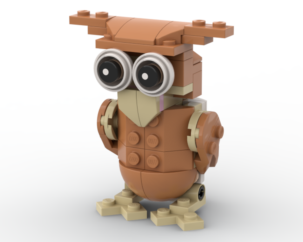 LEGO MOC-247607 31376 Owl by VoxelGuy | Rebrickable - Build with LEGO