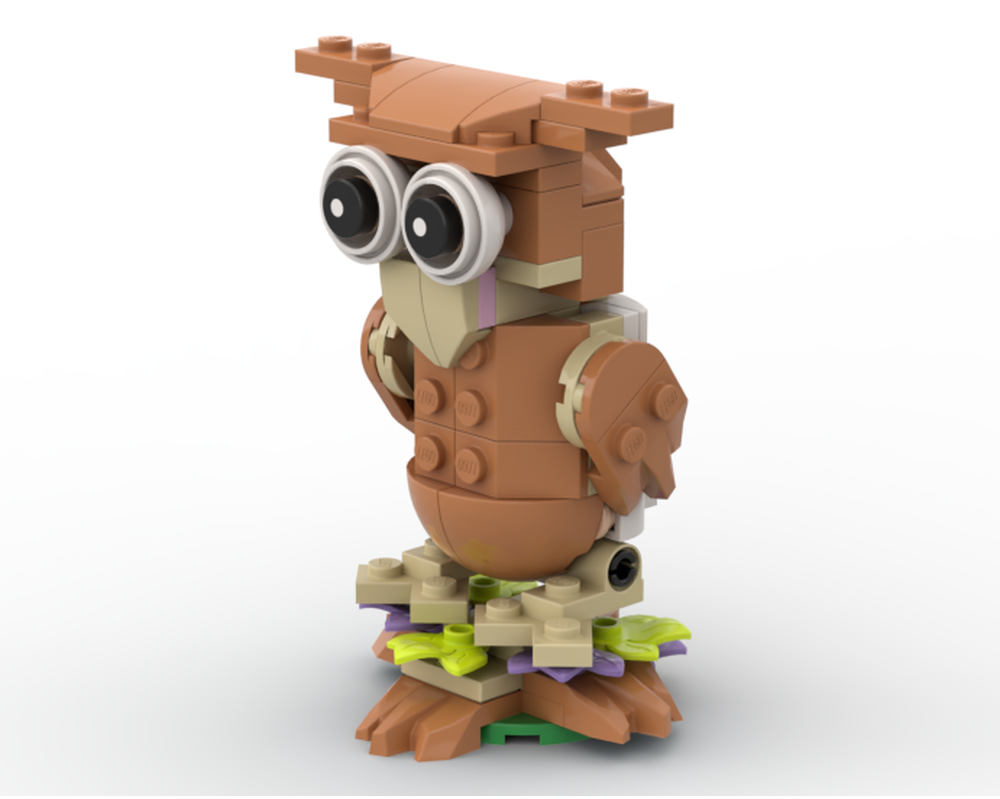 LEGO MOC-247607 31376 Owl by VoxelGuy | Rebrickable - Build with LEGO