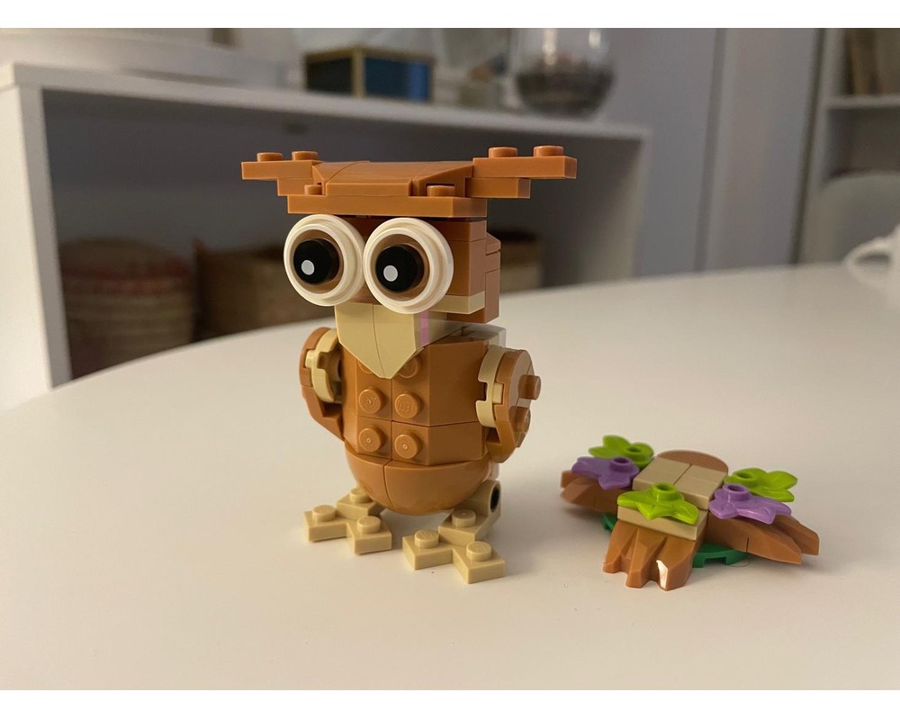 LEGO MOC-247607 31376 Owl by VoxelGuy | Rebrickable - Build with LEGO