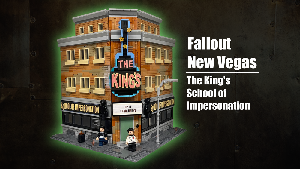 LEGO MOC-247617 The King's School of Impersonation | Fallout New Vegas ...