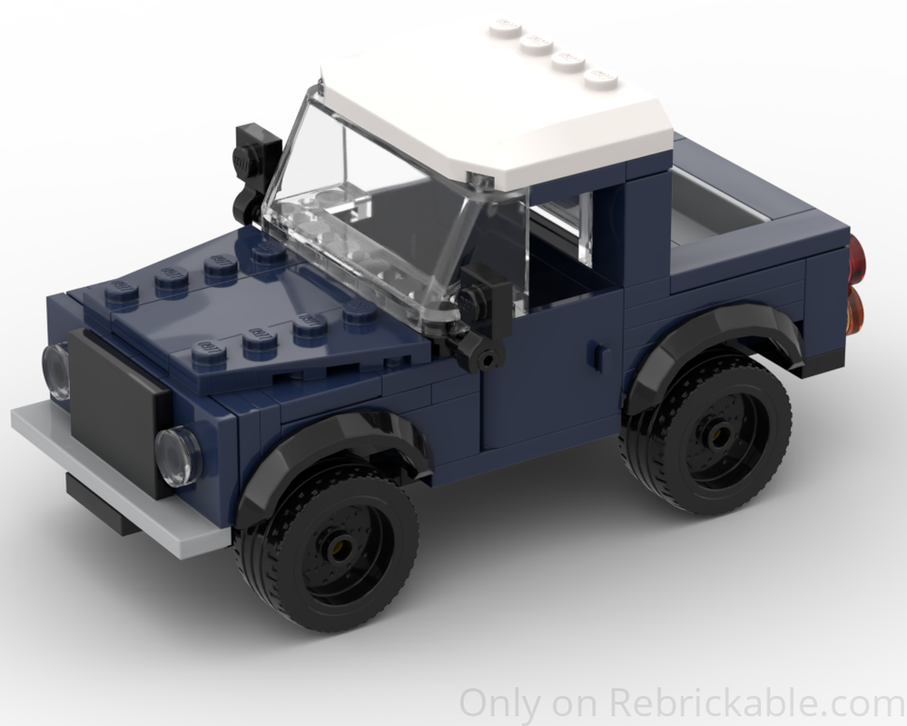 LEGO MOC Land Rover by GBBRICK | Rebrickable - Build with LEGO