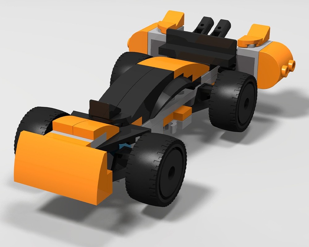 LEGO MOC 60442 Futuristic F1 by DoubleDu | Rebrickable - Build with LEGO