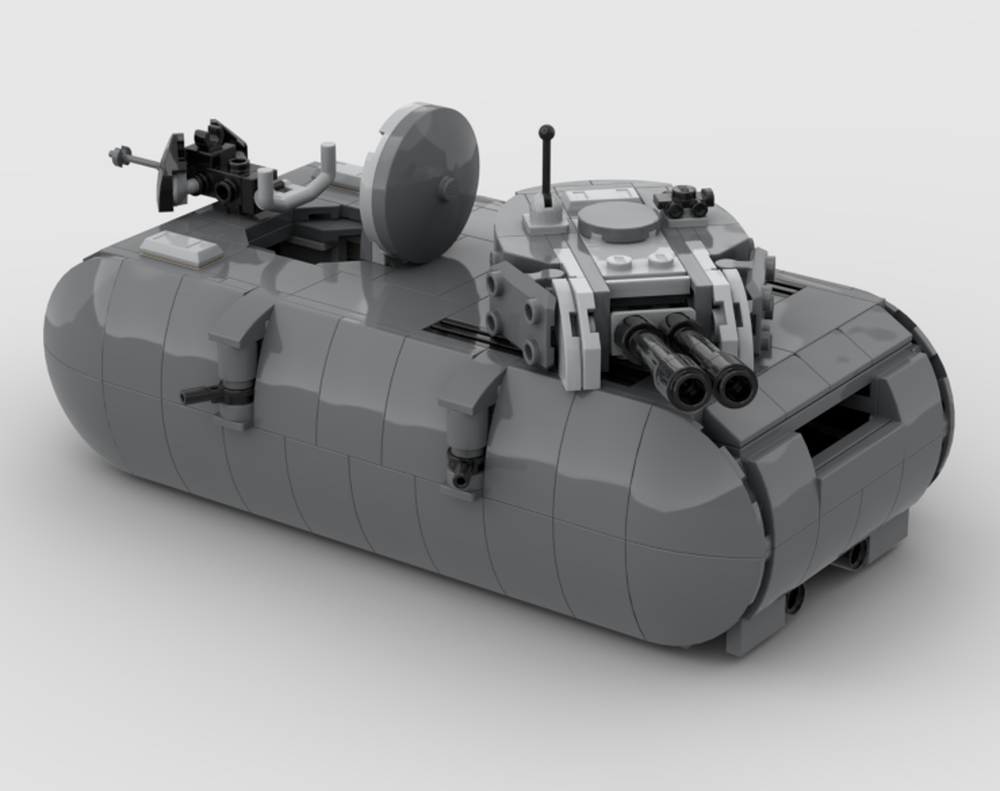 LEGO MOC R-011 "Rhypotomus" tread tank by BearHeartBricks | Rebrickable ...