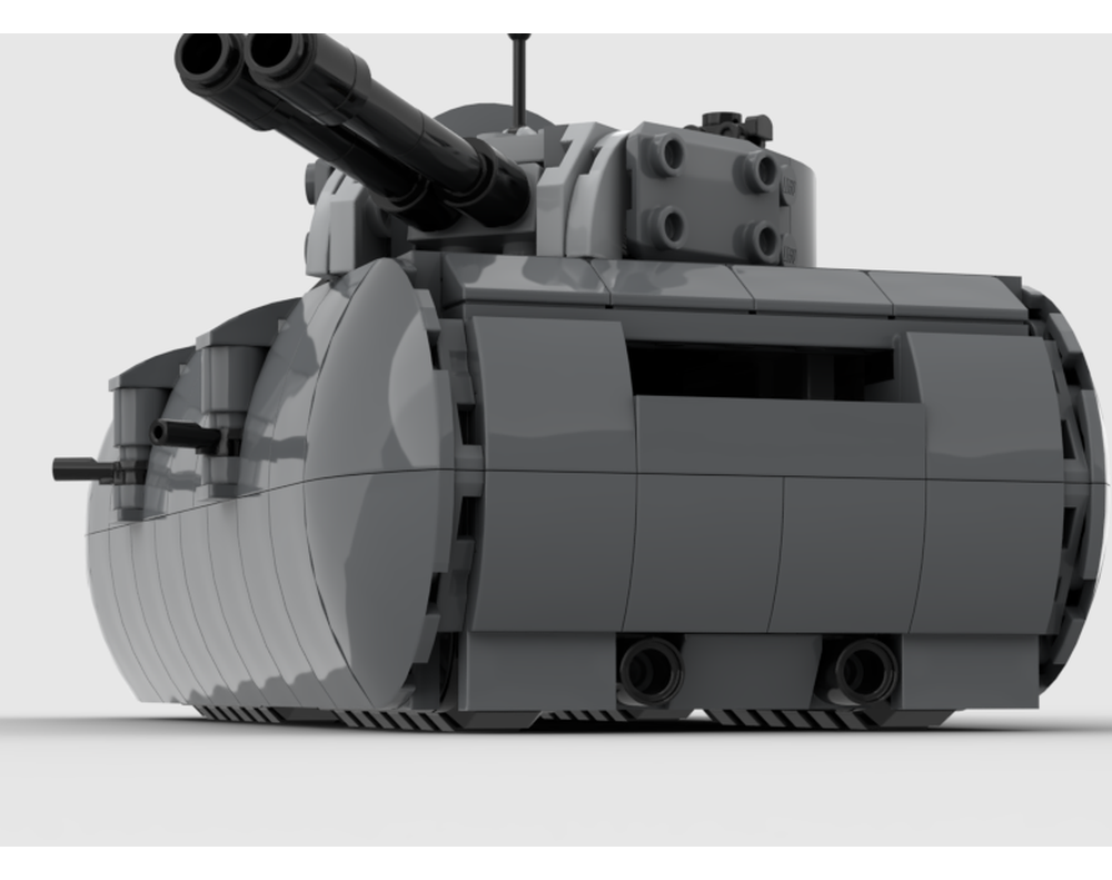 LEGO MOC R-011 "Rhypotomus" tread tank by BearHeartBricks | Rebrickable ...