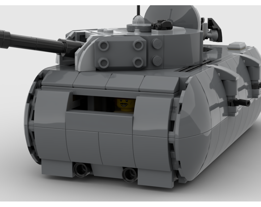 LEGO MOC R-011 "Rhypotomus" tread tank by BearHeartBricks | Rebrickable ...