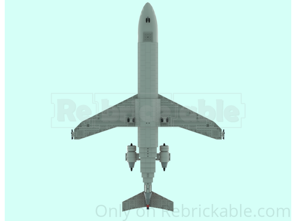 LEGO MOC CRJ-700 - Delta Airlines by JojoTheBuilder | Rebrickable ...