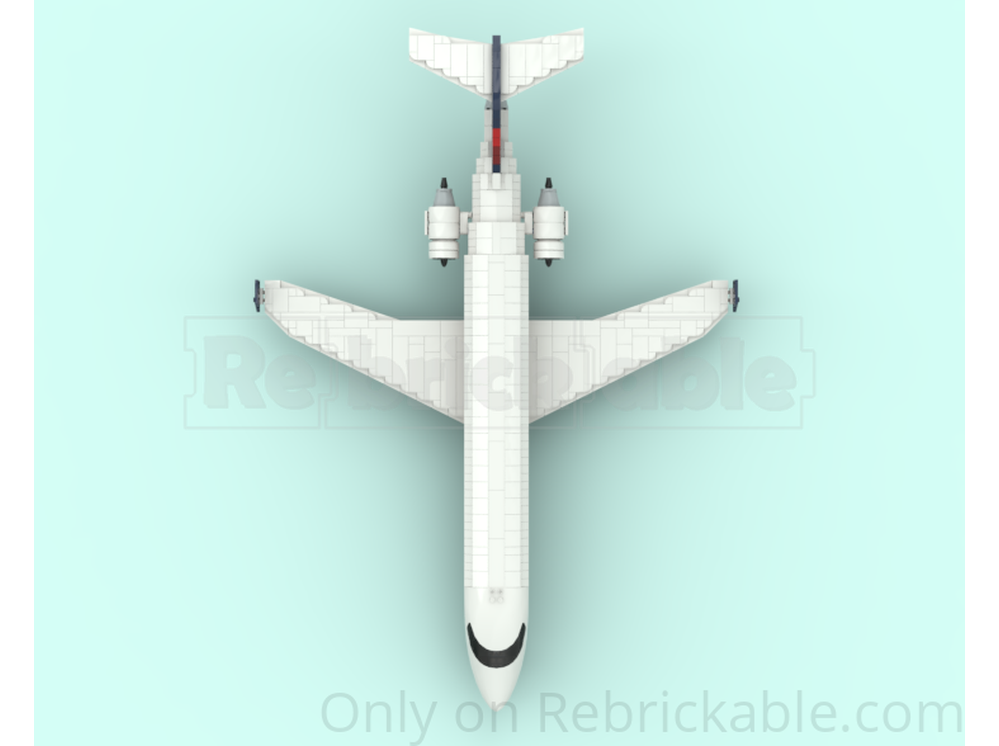 LEGO MOC-247715 CRJ-700 - Delta Airlines by JojoTheBuilder ...