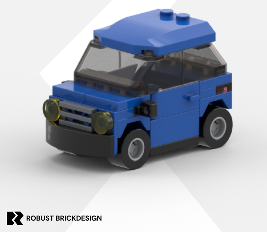 LEGO MOC-247723 Modern City Hatchback | 4-Wide Car by RobustBrickdesign ...