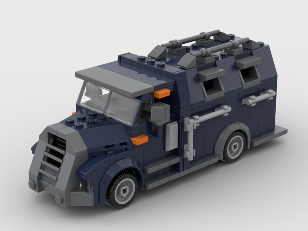 LEGO MOC Securicar from GTA3 by symbioza | Rebrickable - Build with LEGO