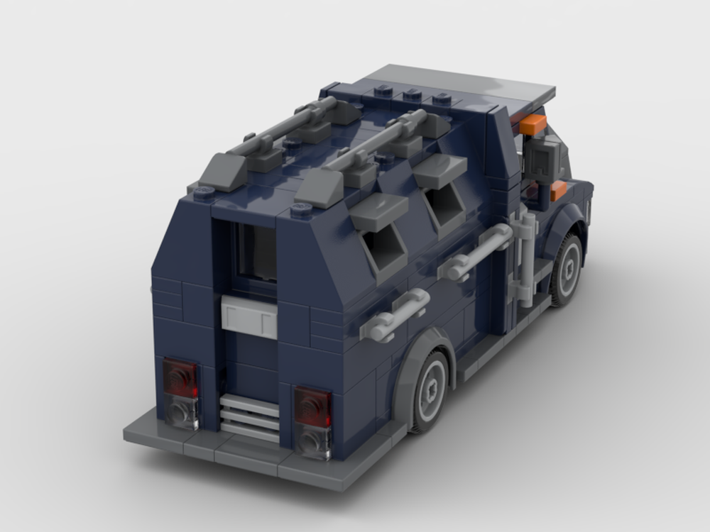 LEGO MOC Securicar from GTA3 by symbioza | Rebrickable - Build with LEGO