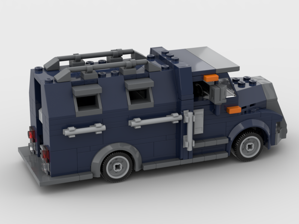 LEGO MOC Securicar from GTA3 by symbioza | Rebrickable - Build with LEGO
