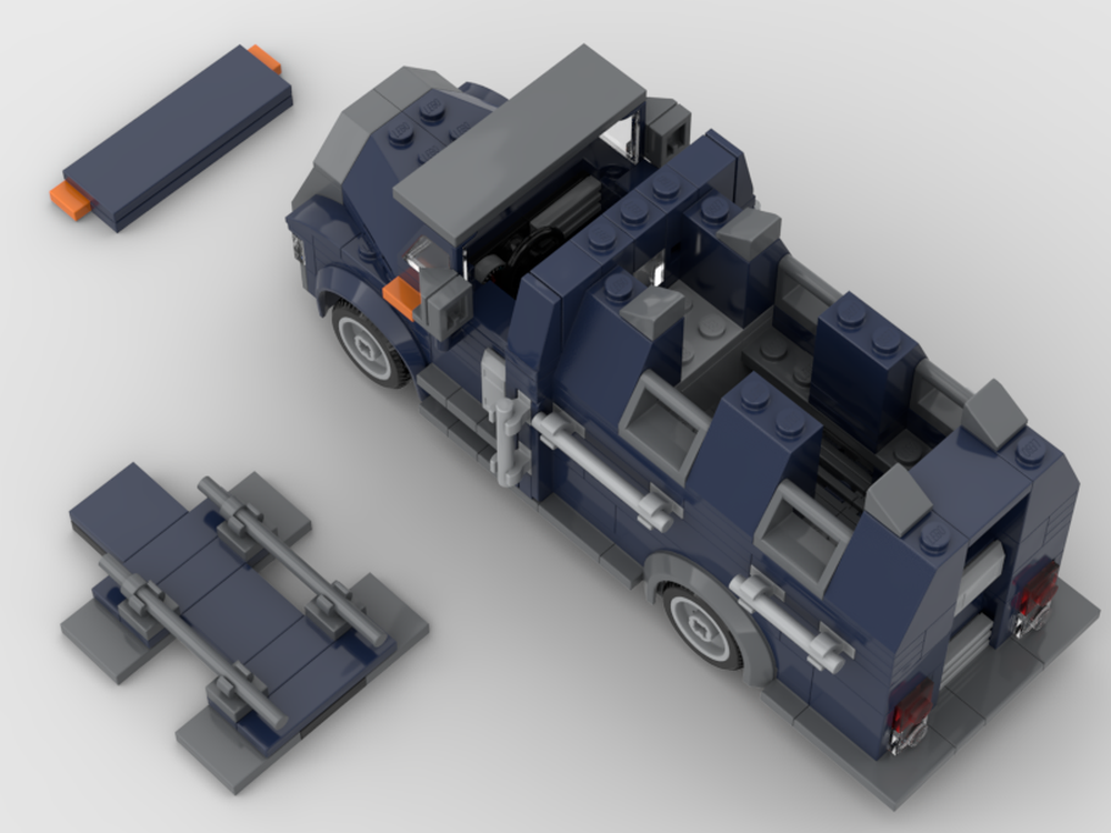 LEGO MOC Securicar from GTA3 by symbioza | Rebrickable - Build with LEGO