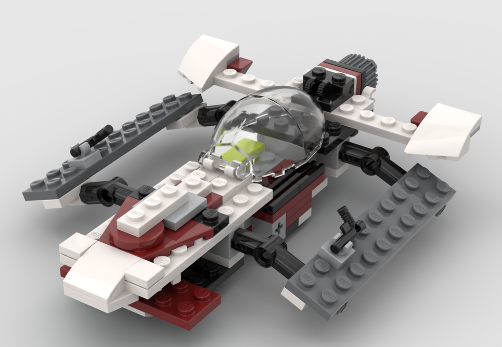LEGO MOC-247754 Exon Spartan starfighter by Fangwarrior | Rebrickable ...
