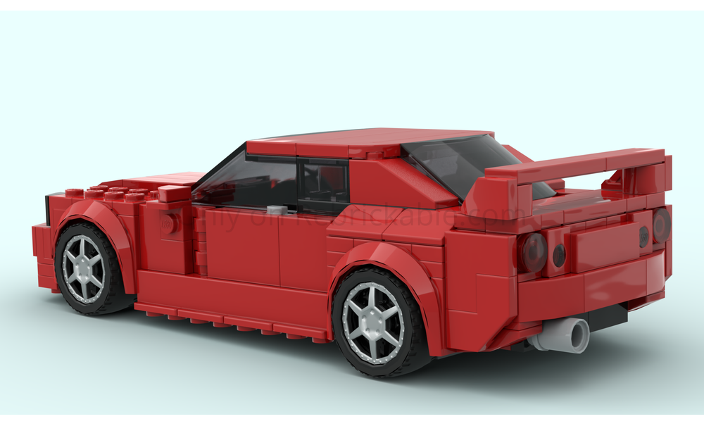 LEGO MOC 1999 Nissan Skyline GTR (R34) - 8 stud wide by jameshigson0512 ...