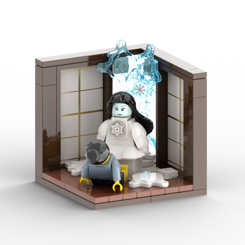 LEGO MOC-247795 Yuki-onna by ShowMeTheBrick | Rebrickable - Build with LEGO