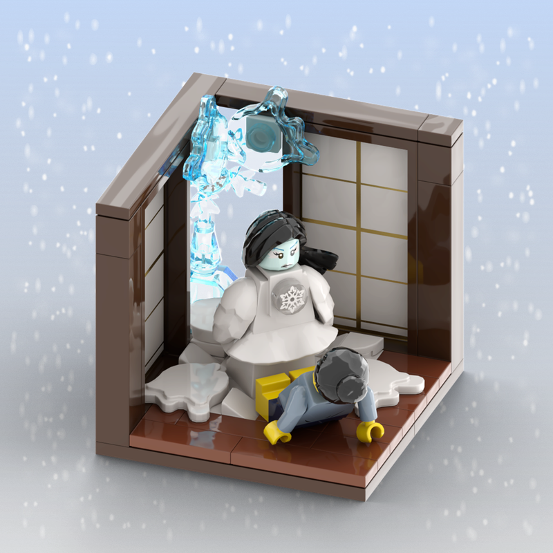 LEGO MOC-247795 Yuki-onna by ShowMeTheBrick | Rebrickable - Build with LEGO