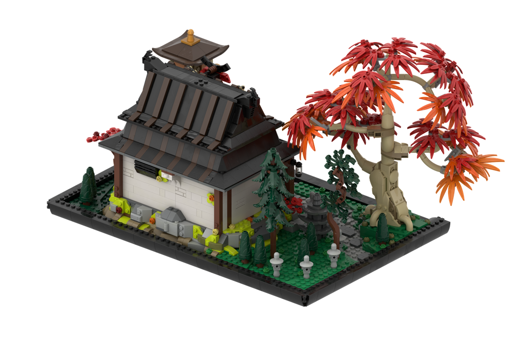 LEGO MOC-247803 Ninjago Four Weapons Blacksmith Display by ObscureLamp ...