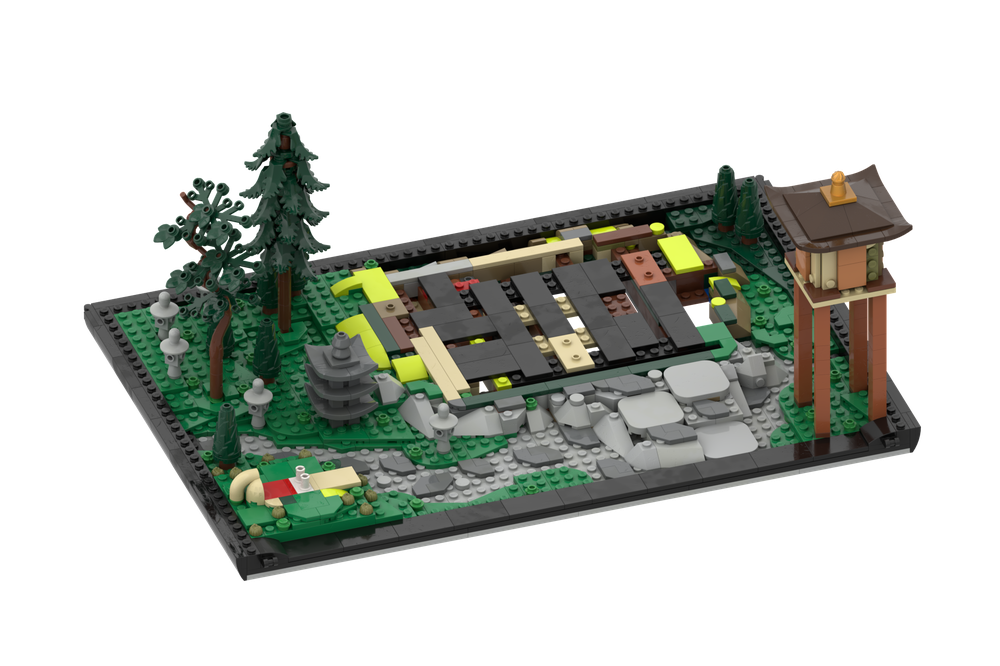 LEGO MOC-247803 Ninjago Four Weapons Blacksmith Display by ObscureLamp ...