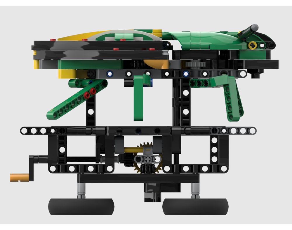 LEGO MOC Walking Beetle - Kinetic Sculpture by Raptor9889 | Rebrickable ...