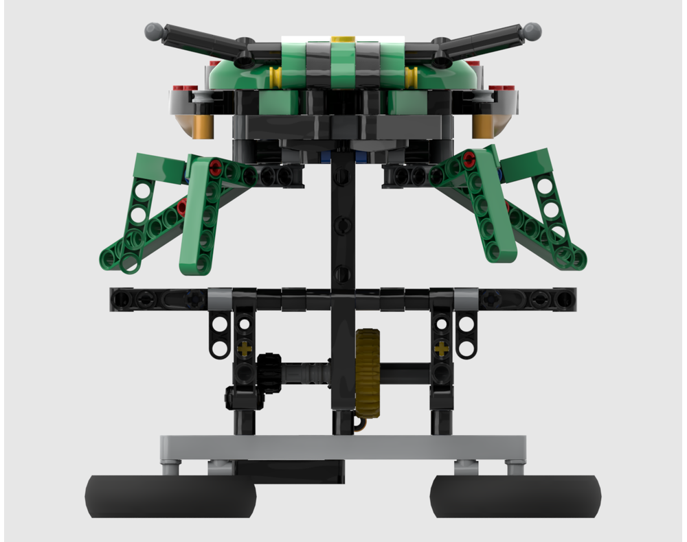 LEGO MOC Walking Beetle - Kinetic Sculpture by Raptor9889 | Rebrickable ...