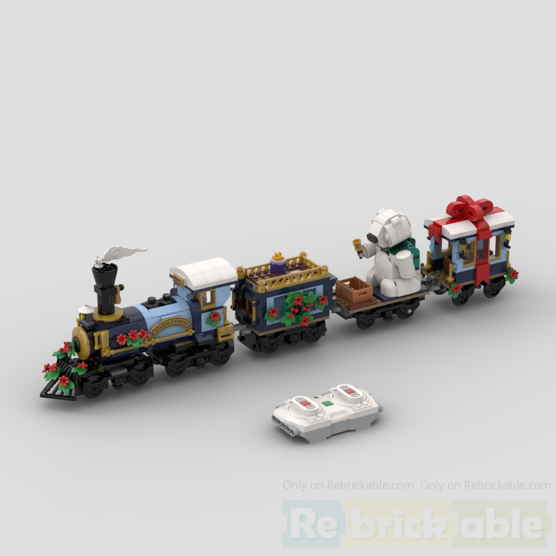 LEGO MOC-247816 10361 Holiday Express Train motorized with Powered Up ...