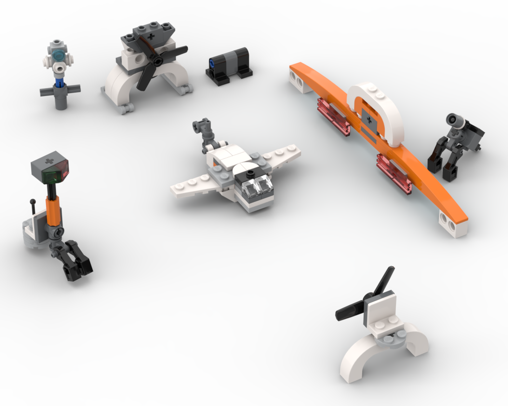 LEGO MOC Astro Airport by NIG_InfiniteCreators | Rebrickable - Build ...