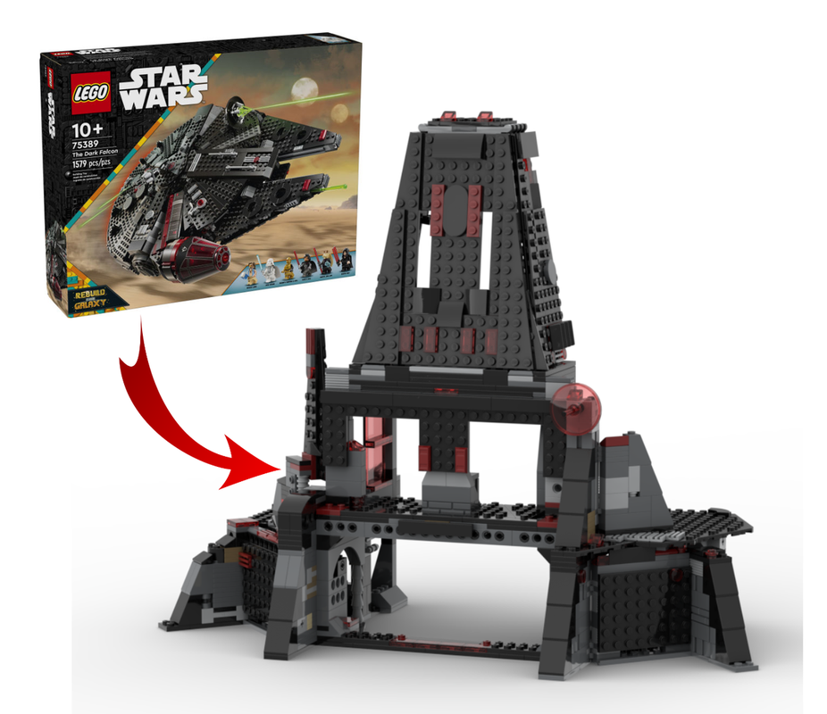 LEGO MOC-247839 Dark Yavin 4 Secret Base - Alternate Build of #75389-1 ...