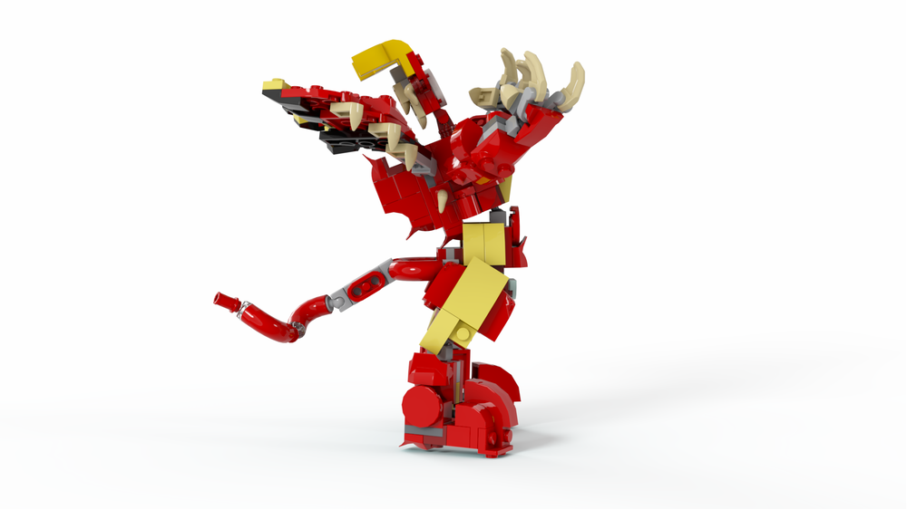 LEGO MOC Evolving Fiend - Stage 4 by Perlin | Rebrickable - Build with LEGO