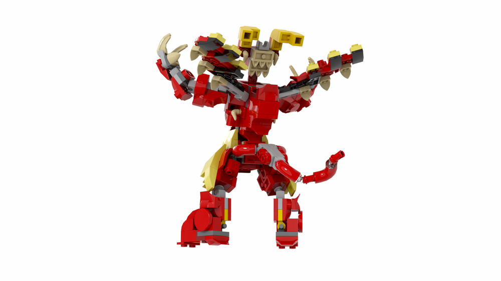 LEGO MOC Evolving Fiend - Stage 4 by Perlin | Rebrickable - Build with LEGO