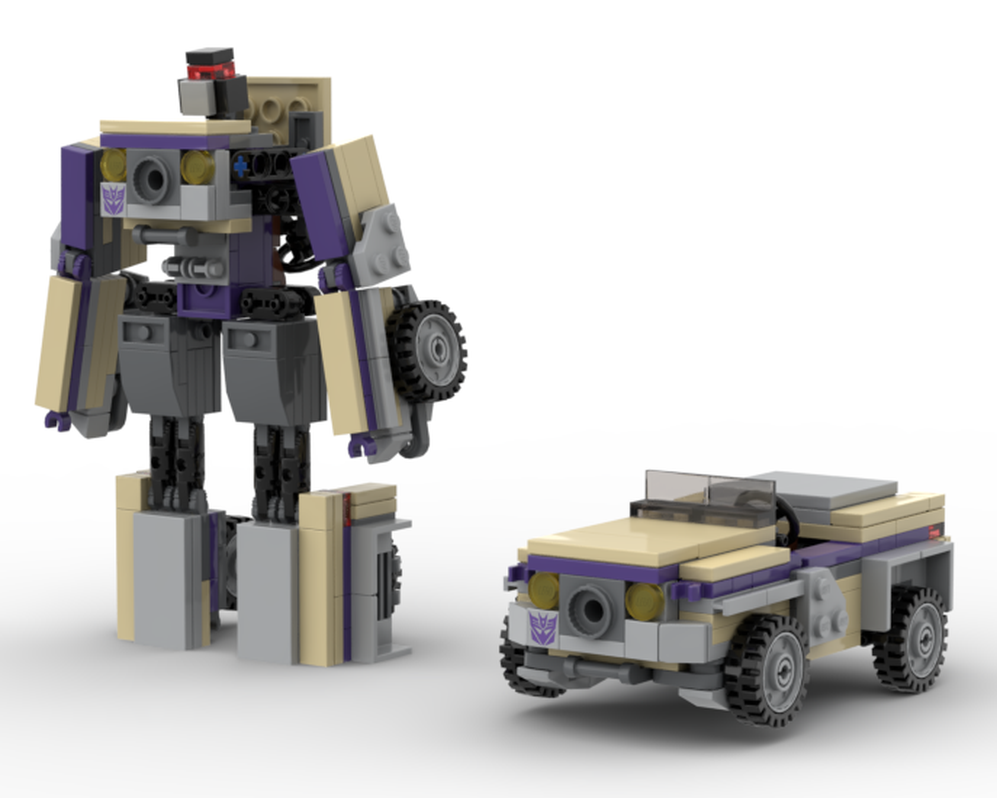 LEGO MOC Lego Transformer- Swindle by TheScholarlyFool | Rebrickable ...