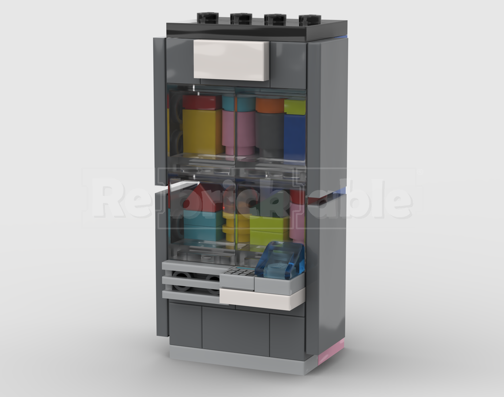 LEGO MOC Mini Vending Machine – Micro Máquina Expendedora by dkanthrax ...