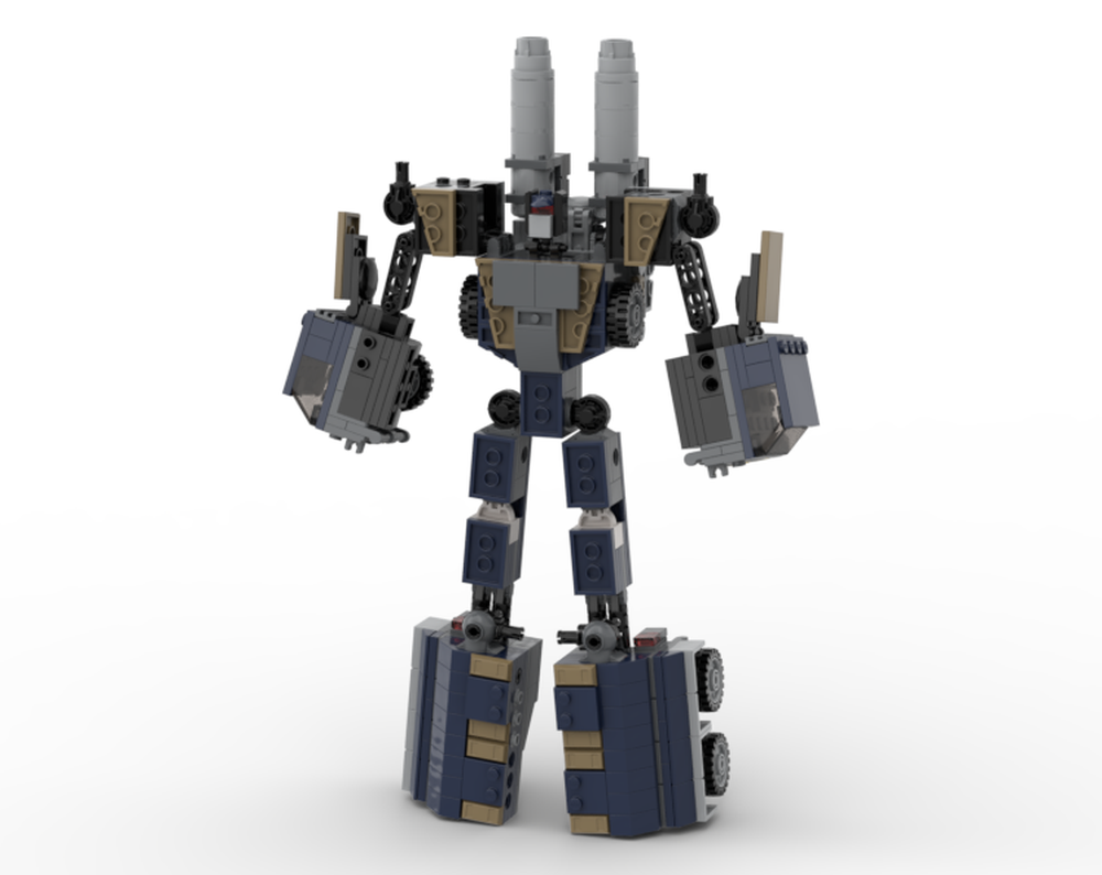LEGO MOC Lego Transformer- Onslaught by TheScholarlyFool | Rebrickable ...