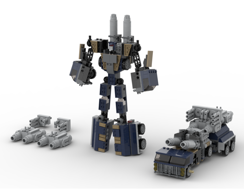 LEGO MOC-247869 Lego Transformer- Onslaught by TheScholarlyFool ...