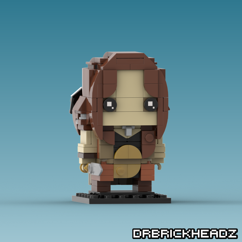 LEGO MOC Freya (God of War 2018) Brickheadz by DrBrickheadz ...