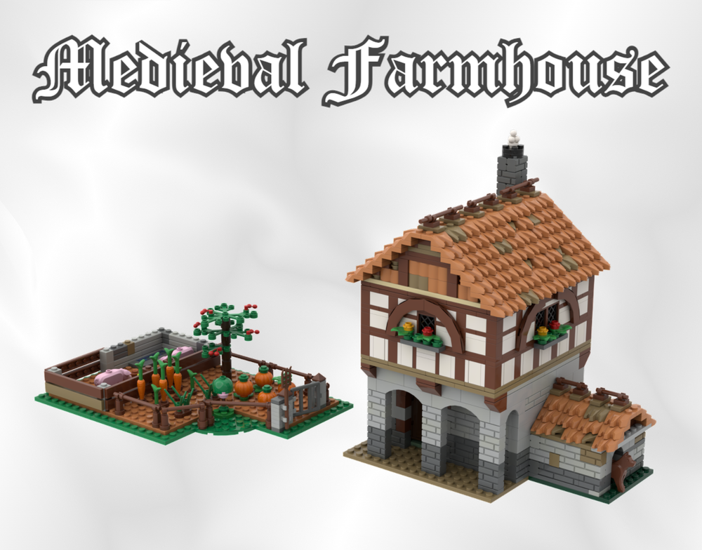 LEGO MOC Medieval Farmhouse by sets_mocs_figures | Rebrickable - Build ...