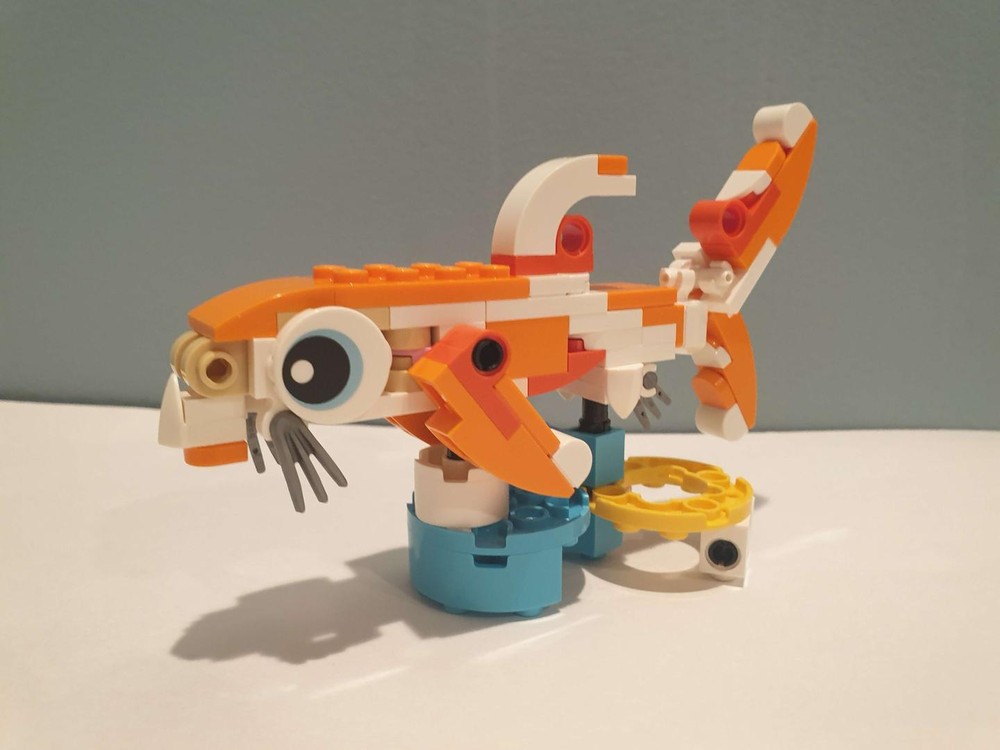 LEGO MOC-247926 Koi Fish (With Stand) by CaptainFishboy | Rebrickable ...