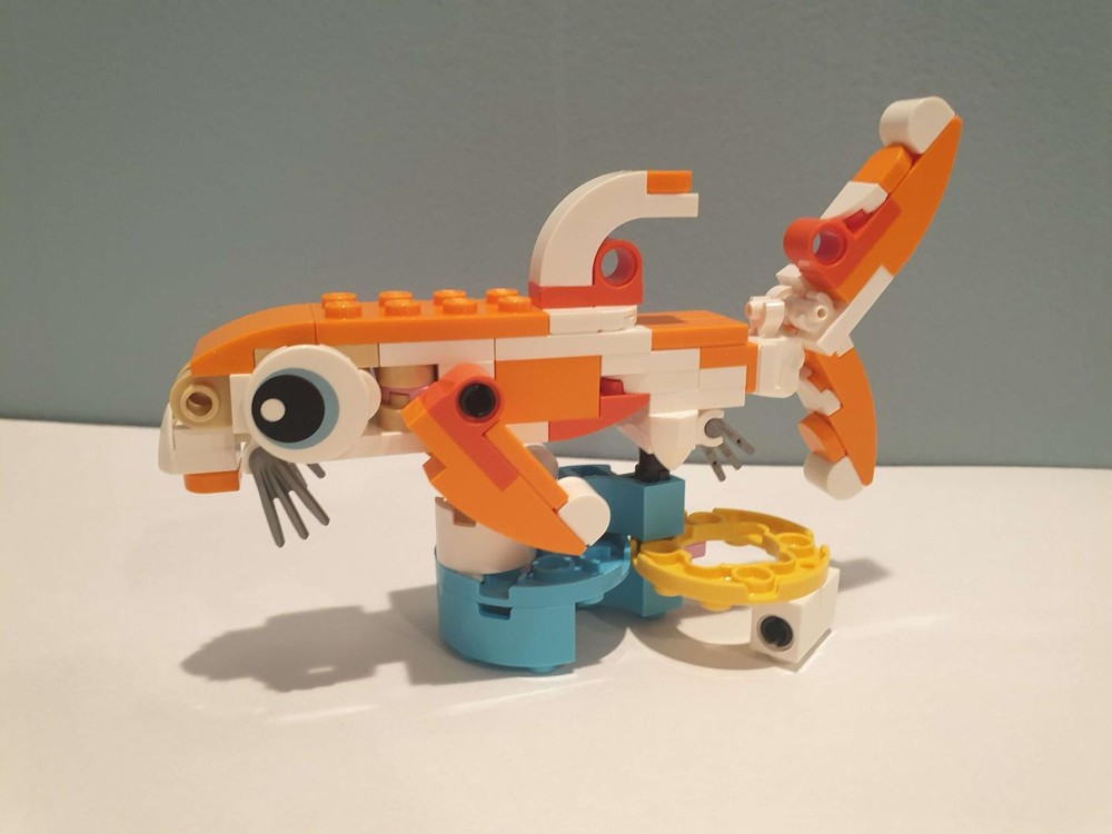 LEGO MOC-247926 Koi Fish (With Stand) by CaptainFishboy | Rebrickable ...