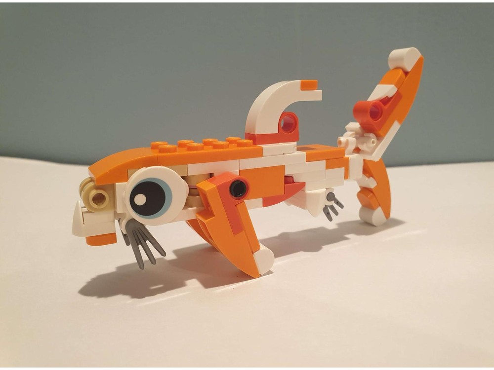 LEGO MOC-247926 Koi Fish (With Stand) by CaptainFishboy | Rebrickable ...