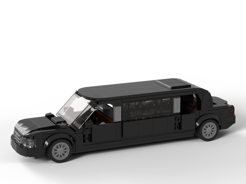 LEGO MOC-247936 Stretch Limo - Minifigure Friendly by BrickPerfection ...