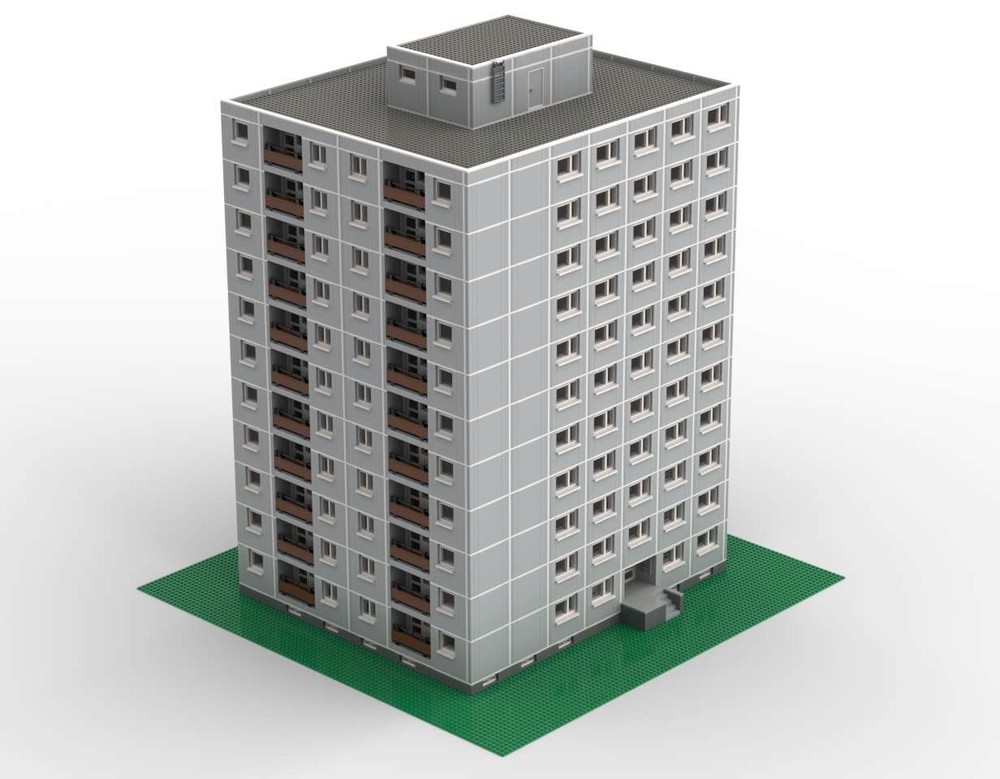 LEGO MOC-247938 Eastern European Panel Block Building by Dudlush ...