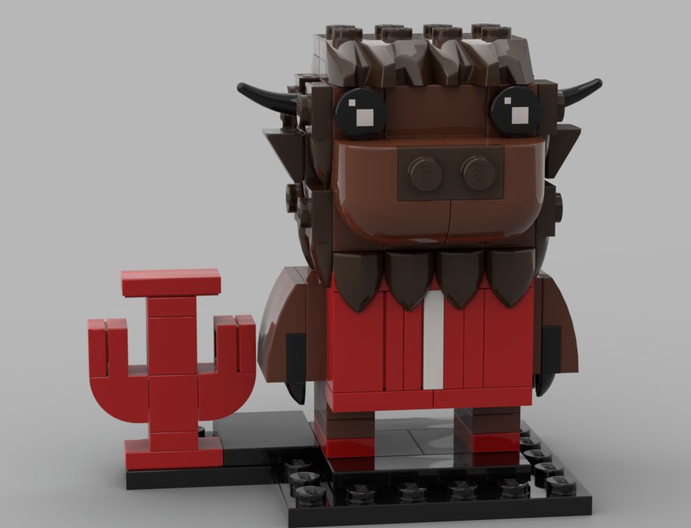 LEGO MOC-247941 Hoosier the Bison by bricksbyallen | Rebrickable ...