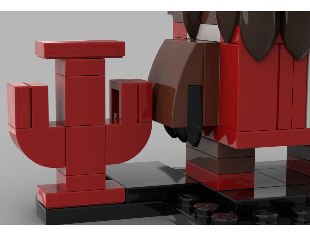 LEGO MOC-247941 Hoosier the Bison by bricksbyallen | Rebrickable ...