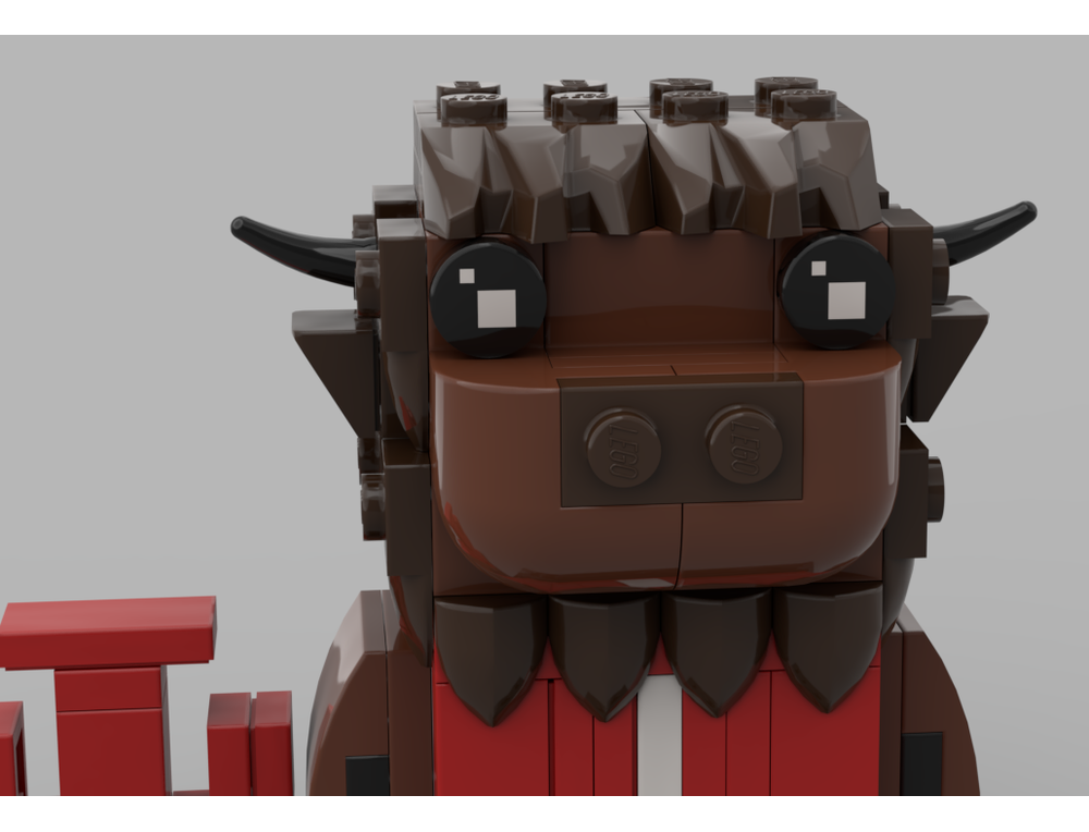 LEGO MOC-247941 Hoosier the Bison by bricksbyallen | Rebrickable ...