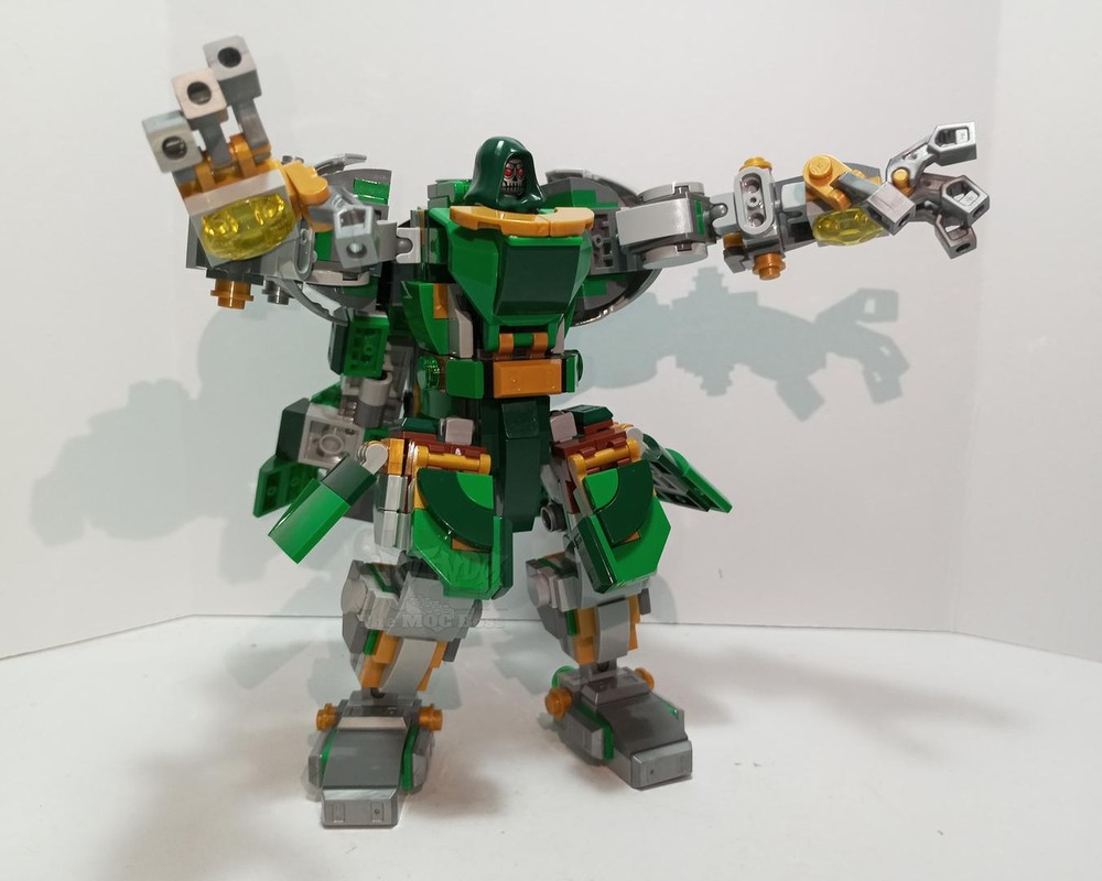 LEGO MOC Doctor Doom Mech Armor by Vintend0 | Rebrickable - Build with LEGO