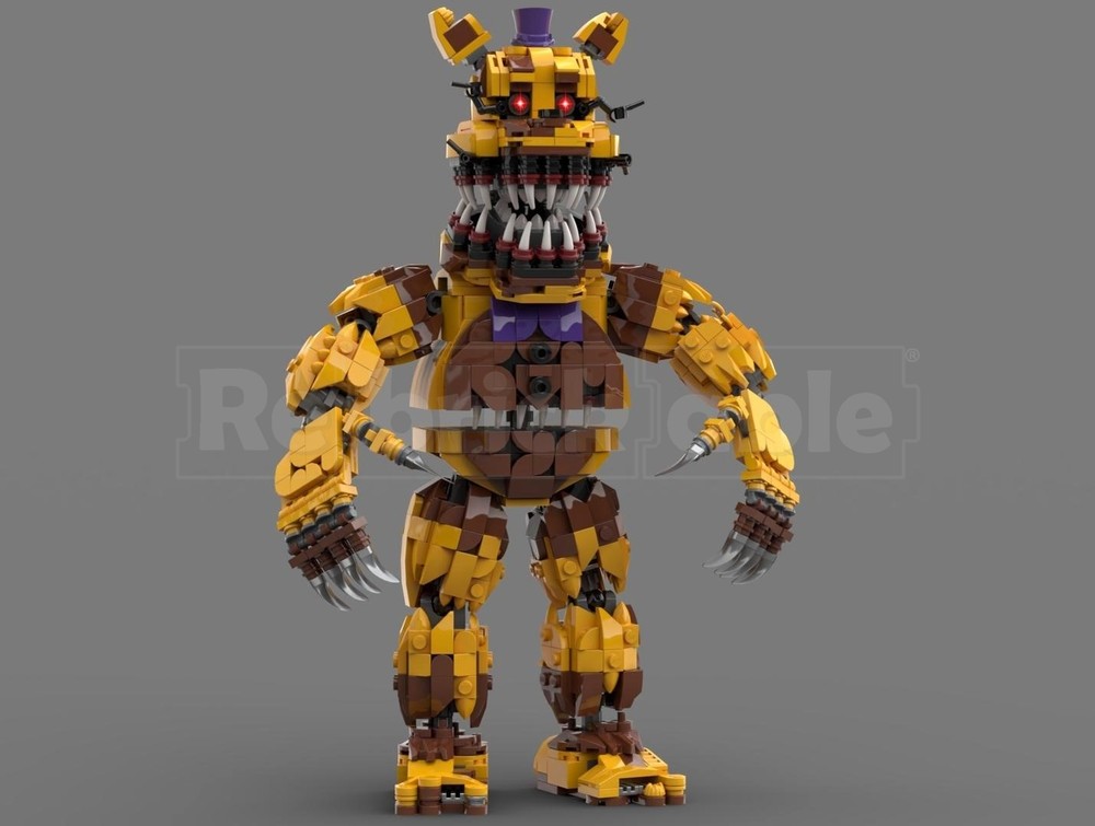 LEGO MOC-247957 Nightmare Fredbear (Five Nights at Freddy's) w ...
