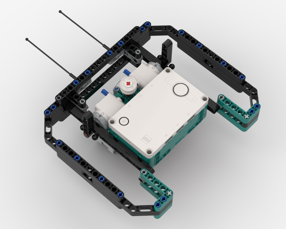 LEGO MOC-247958 Wireless steering wheel by Arpeggi0 | Rebrickable ...