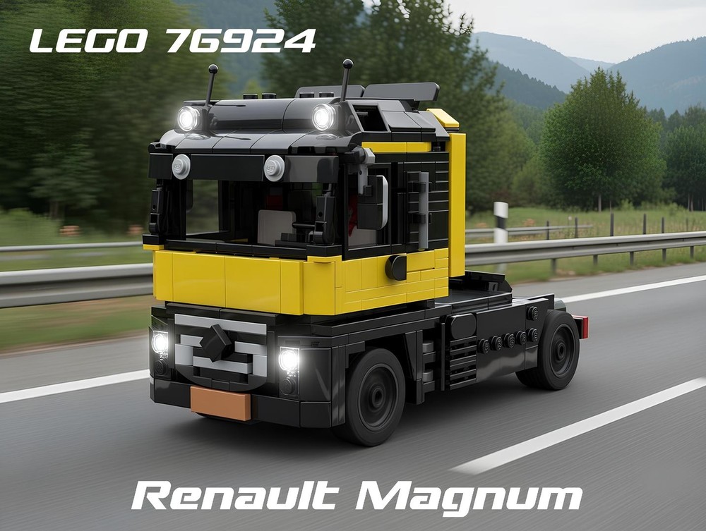 LEGO MOC-247973 76924 Renault Magnum by Kirvet | Rebrickable - Build ...