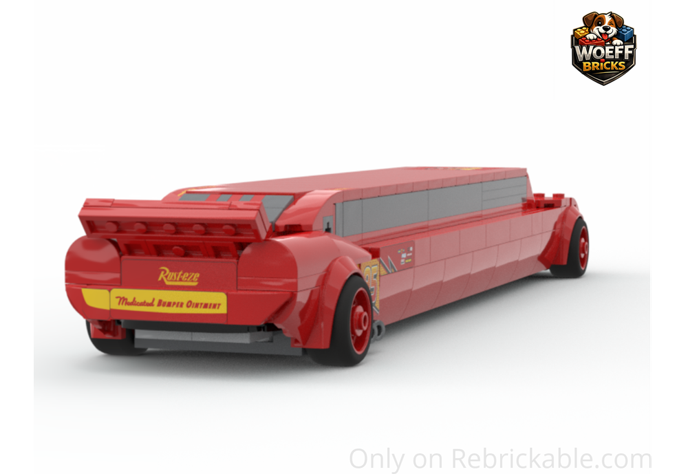 LEGO MOC-247979 77255 Lightning McQueen Limo by Woeff Bricks ...