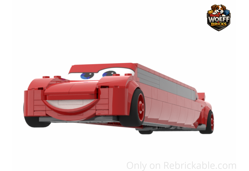 LEGO MOC-247979 77255 Lightning McQueen Limo by Woeff Bricks ...